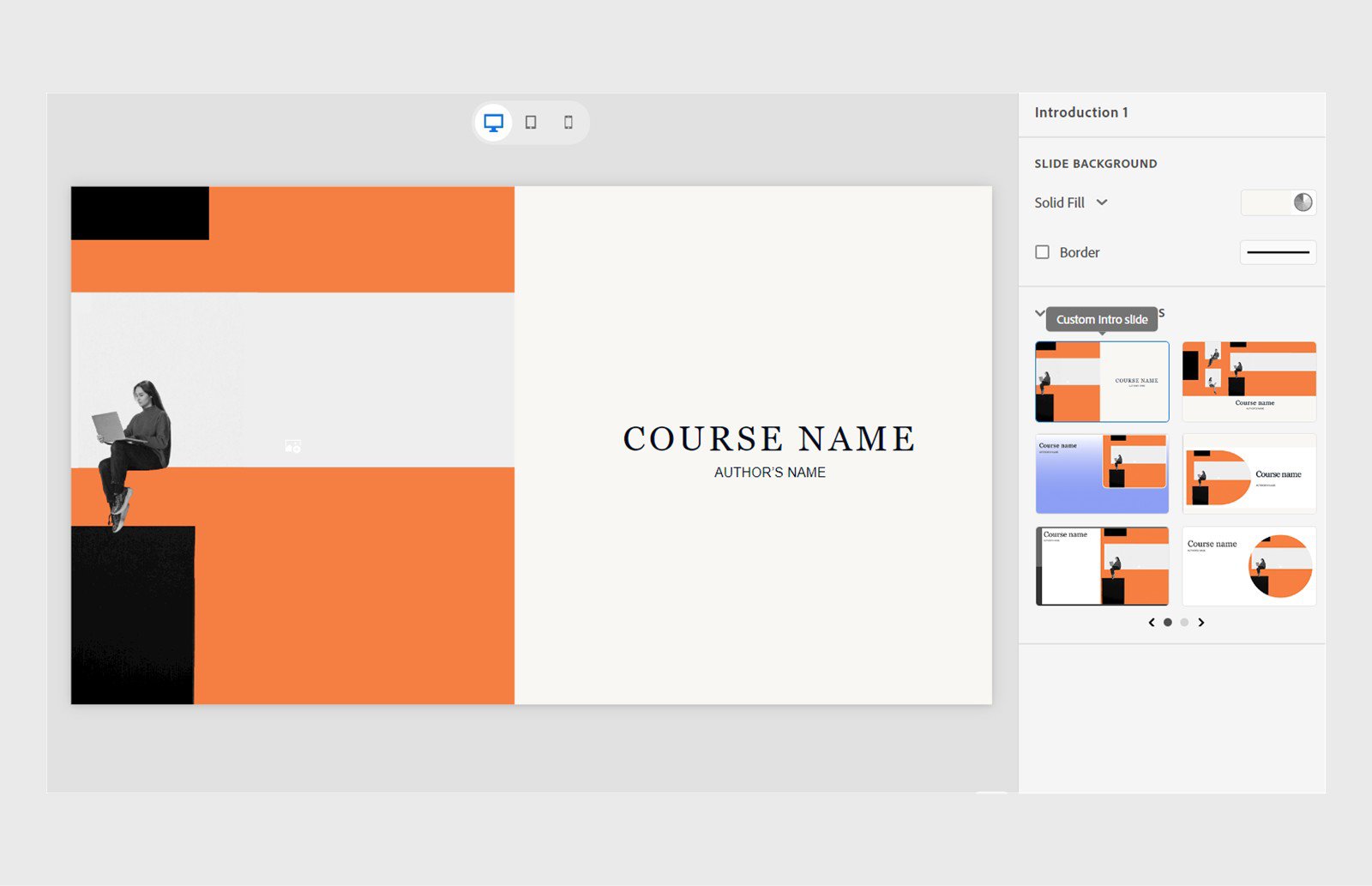 How to modify Custom Design Options in Adobe Captivate How to modify Custom Design Options in Adobe Captivate